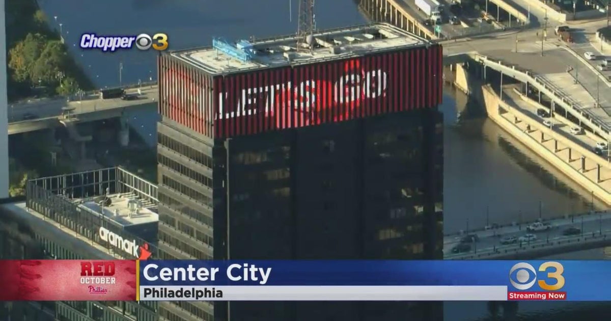 Philadelphia celebrates Phillies playoff run - CBS Philadelphia