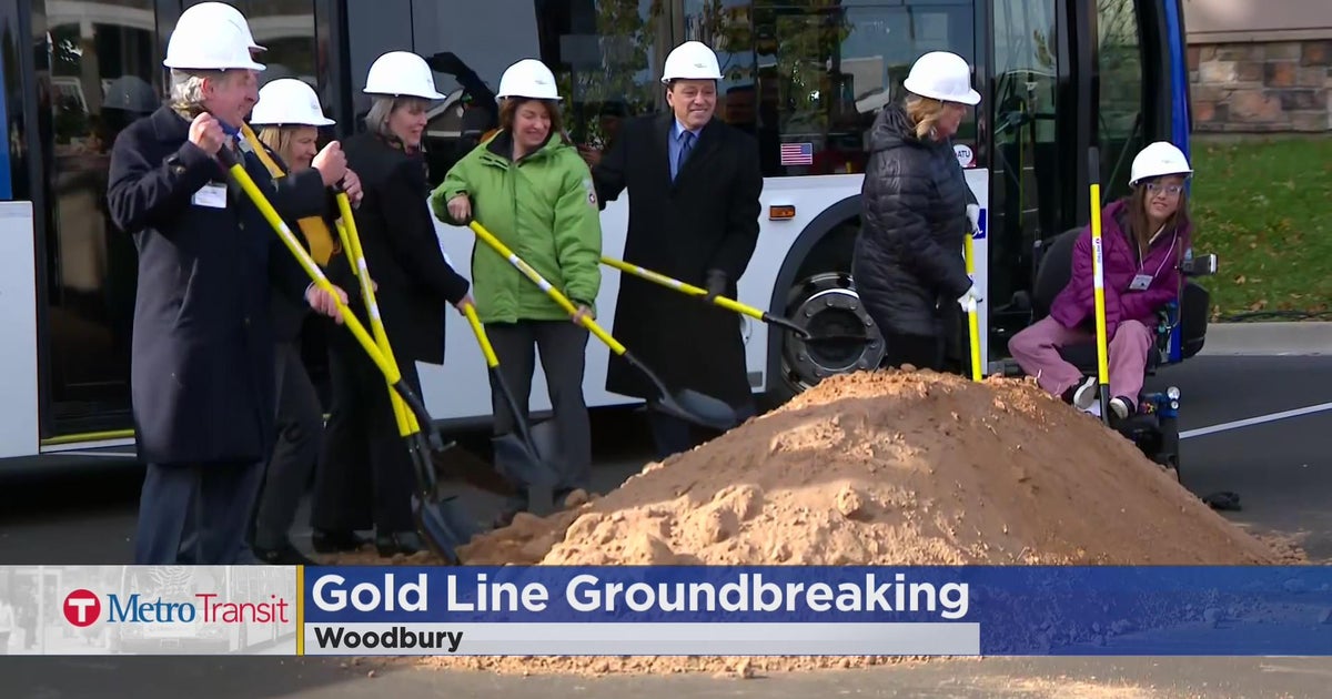 METRO Gold Line construction begins - CBS Minnesota