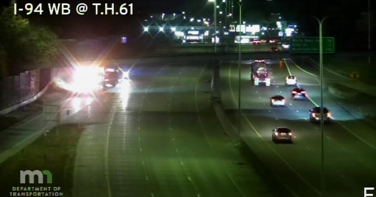 1 hurt in 6-vehicle crash on Interstate 94 in St. Paul - CBS Minnesota