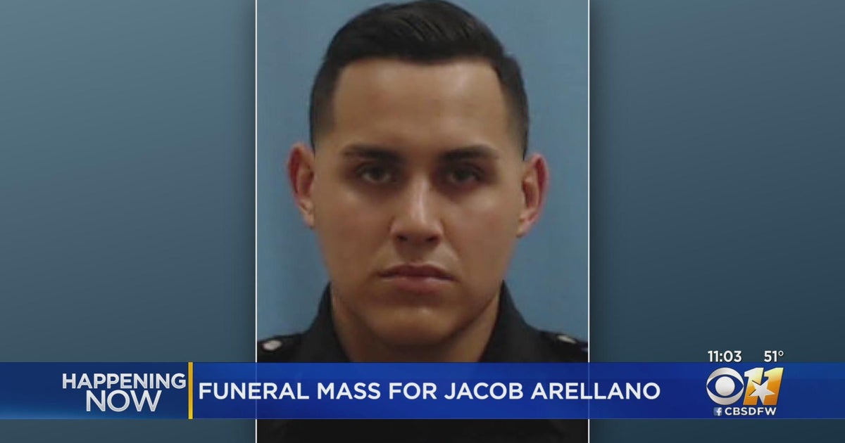 Mass being held for Dallas officer Jacob Arellano killed by drunk ...