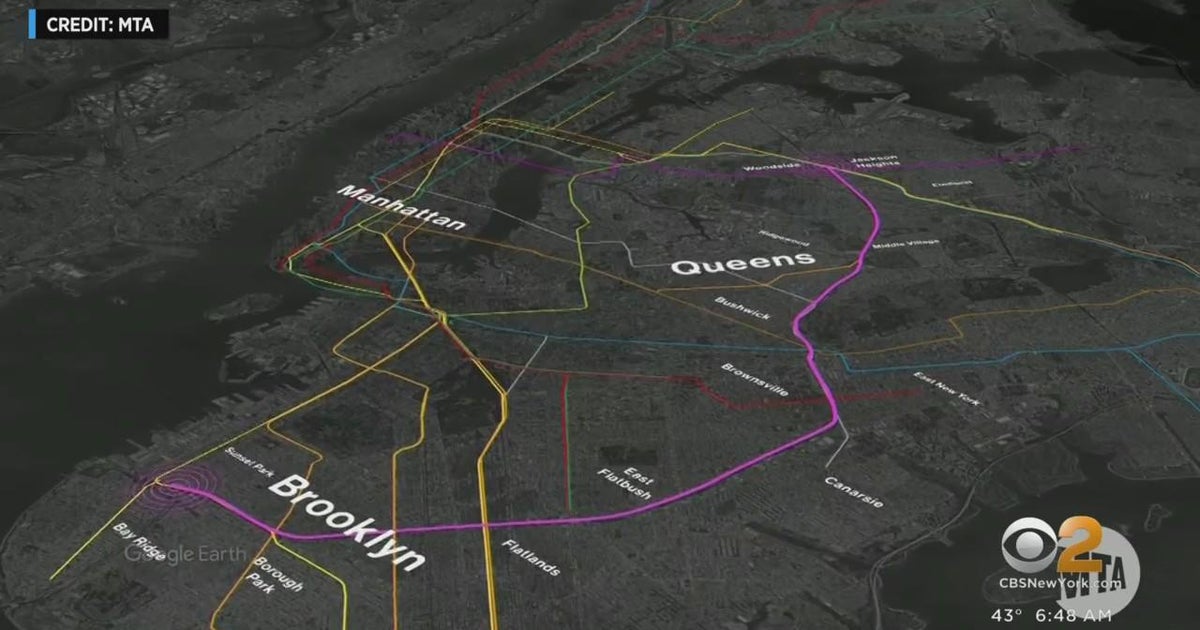 Interborough Express would connect Queens and Brooklyn - CBS New York