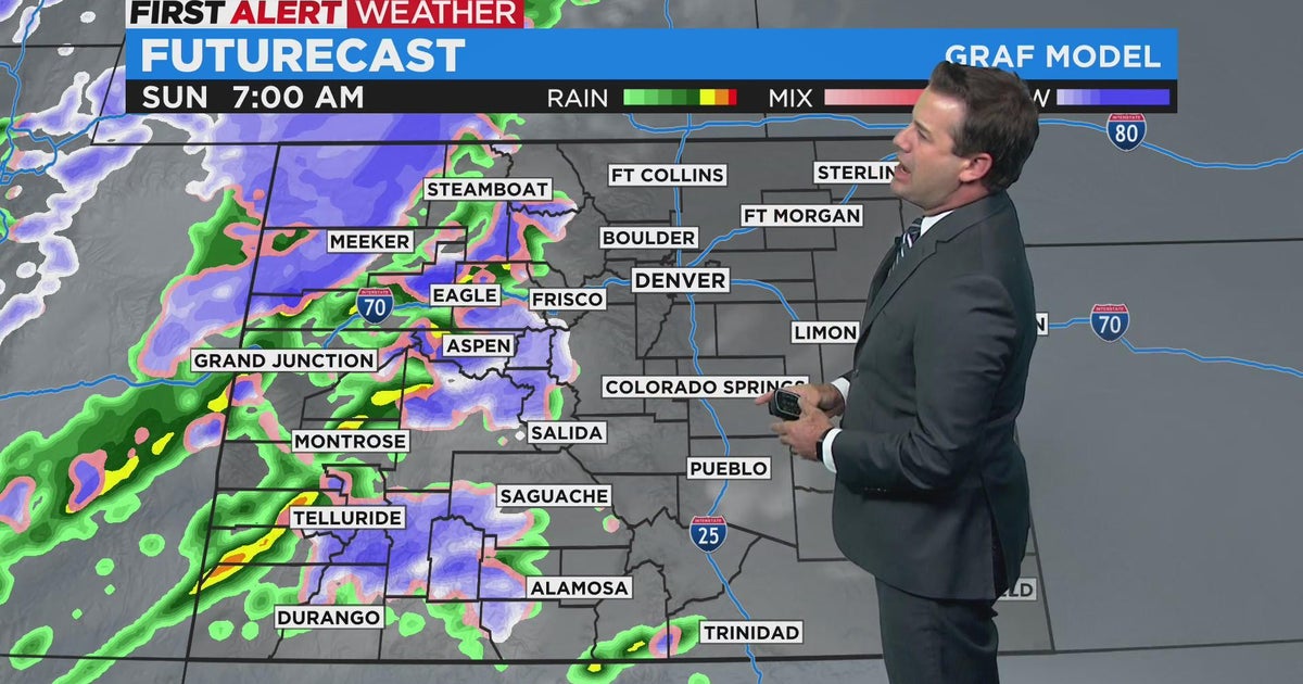 A few more warm days then a strong cold front - CBS Colorado