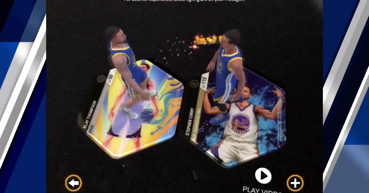 New augmented reality NBA trading cards - CBS Los Angeles