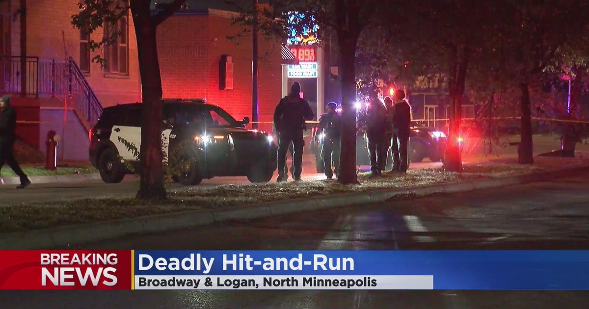 Police: Pedestrian killed in north Minneapolis hit-and-run - CBS Minnesota