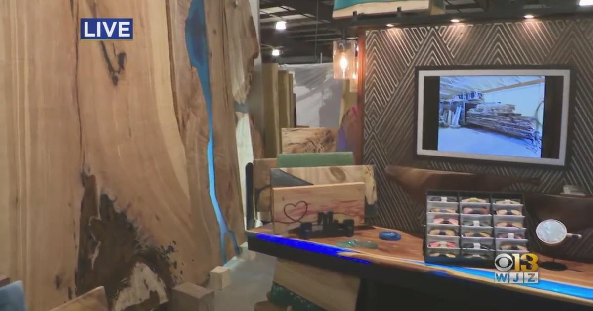 Where's Marty? Checking out the woodmakers at the Maryland Home ...