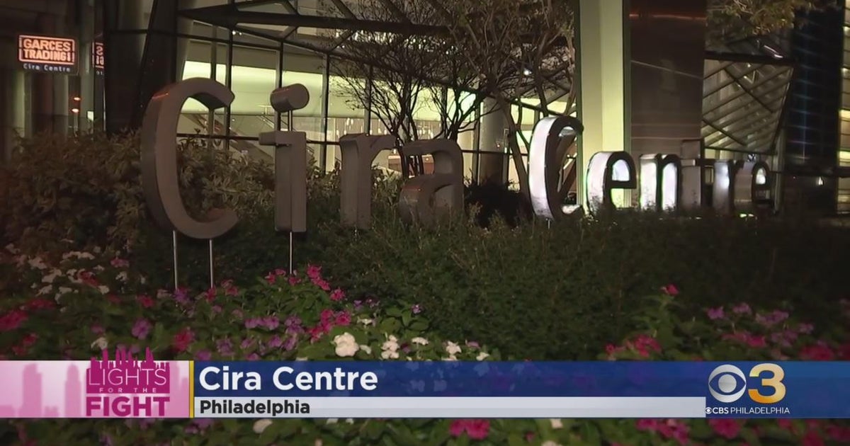 Lights for the Fight: Cira Centre - CBS Philadelphia