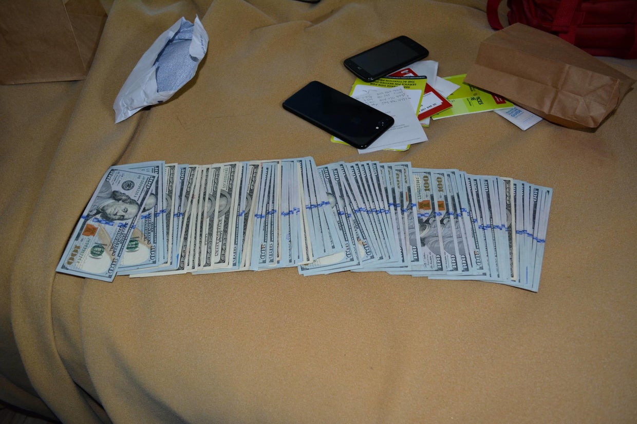 Evidence in the kidnapping of Schanda Handley