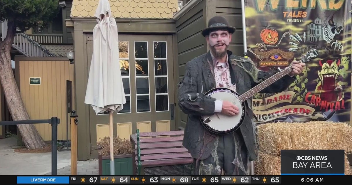 Spooky Halloween -- KPIX's Gianna Franco takes scary tour of the ...