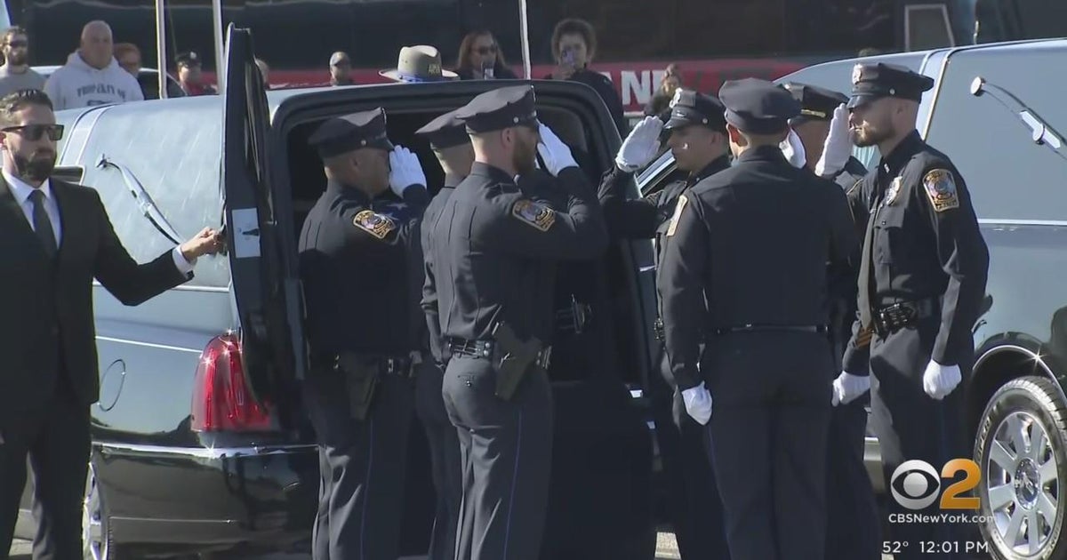 Funeral begins for Bristol police killed in line of duty - CBS New York Funeral begins for Bristol police killed in line of duty - CBS New York