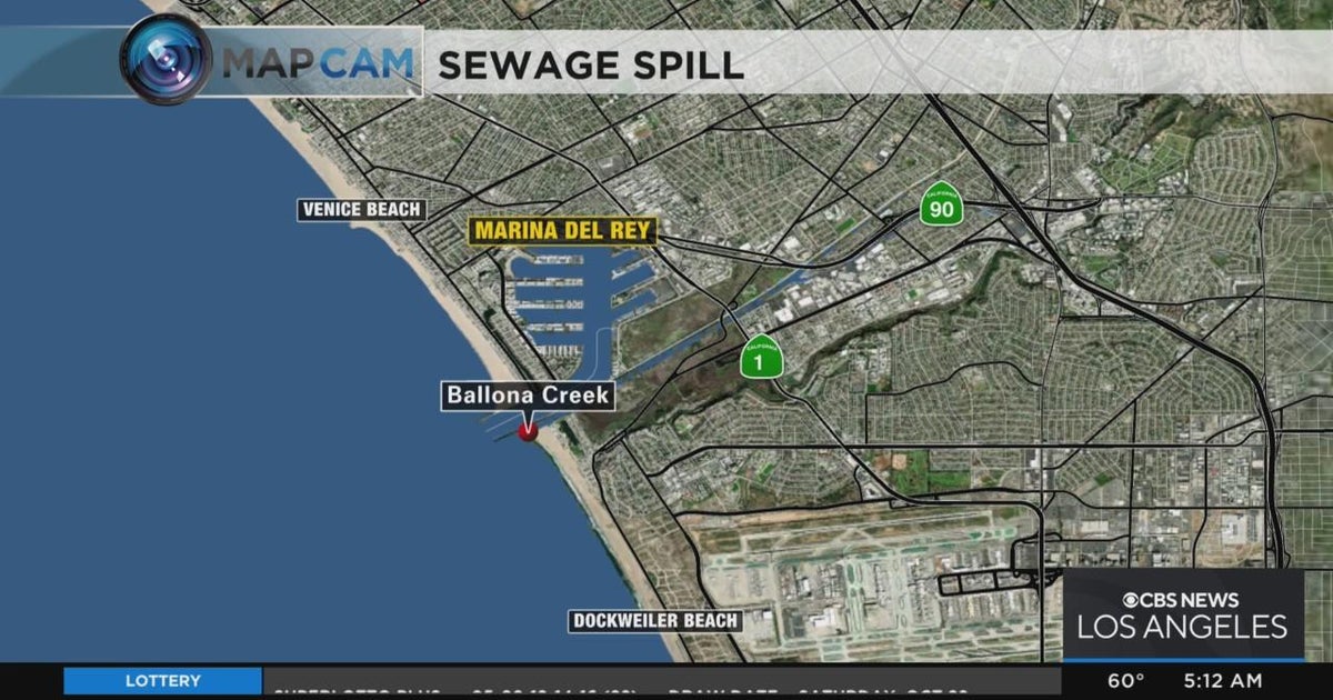 Sewage spill in Marina del Rey spurs beach closures through Wednesday ...