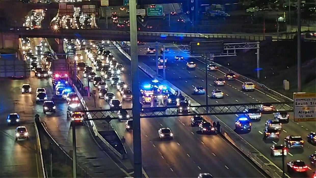 49-year-old man killed on I-93 in Boston - CBS Boston