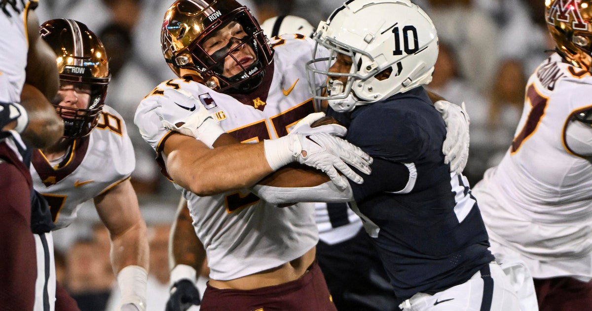 Clifford passes for 4 TDs, No. 16 Penn State beats Minnesota - CBS ...