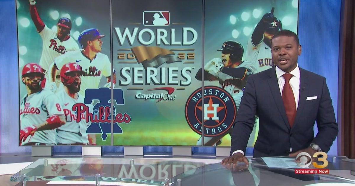 MLB releases start time for Phillies-Astros World Series - CBS Philadelphia