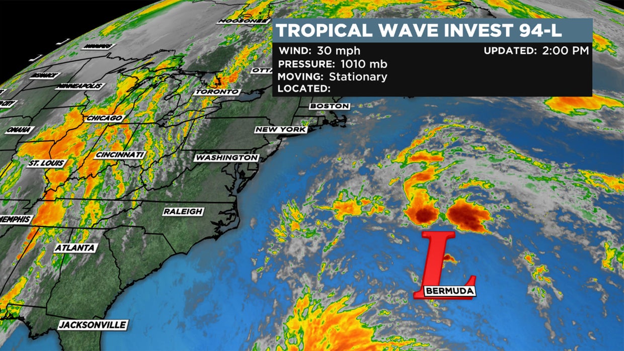Eastern Massachusetts could see heavy downpours Wednesday - CBS Boston