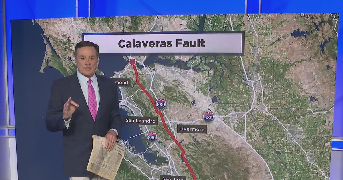 5.1 Magnitude quake and aftershocks happened on the Calaveras Fault ...