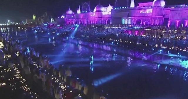 Indian city retains world record after lighting 1.5 million oil lamps ...