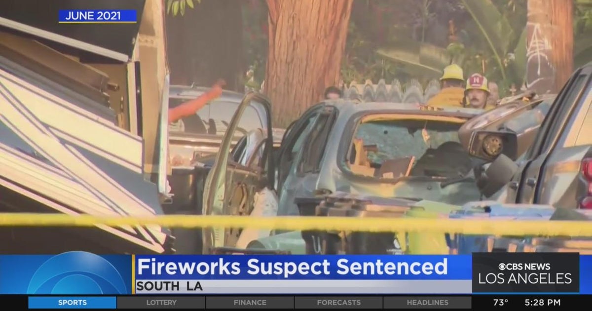 Man connected to South LA fireworks explosion sentenced to 5 months in ...