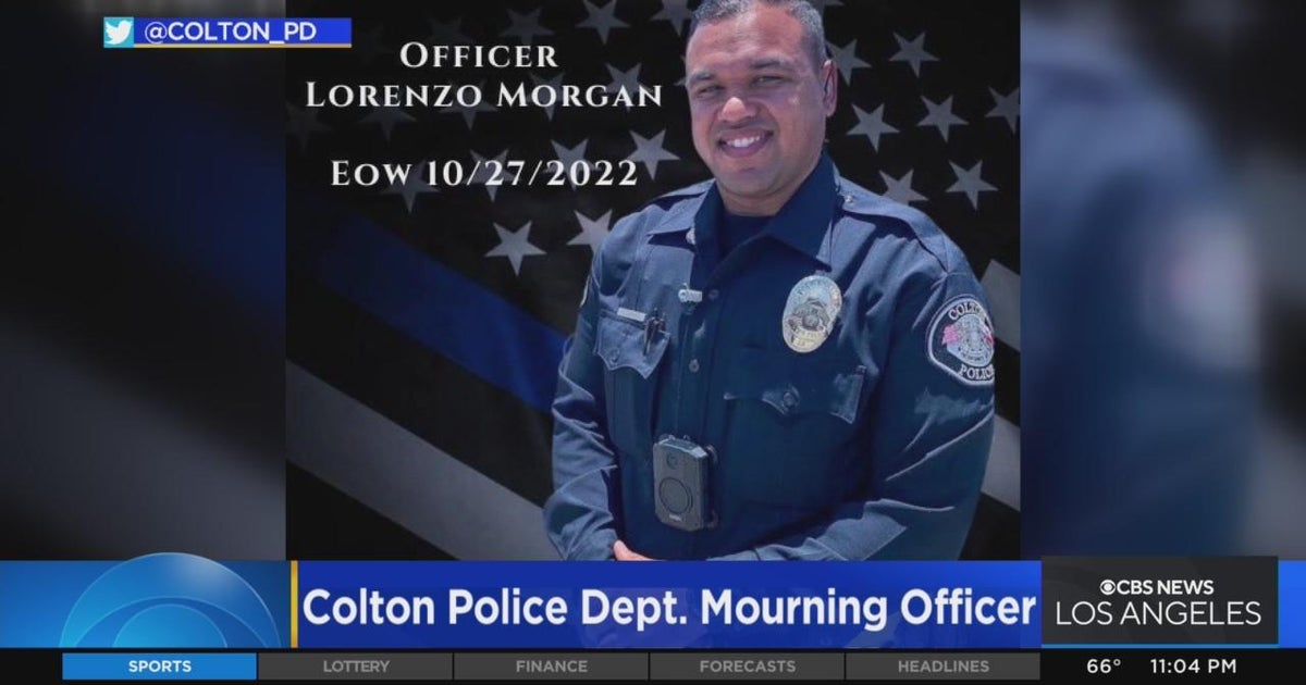 Colton Police mourn officer who accidentally shot himself and died ...