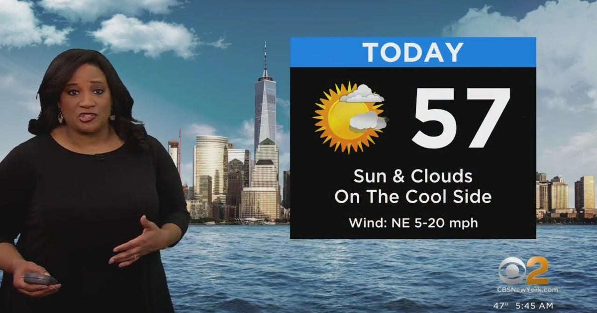 First Alert Weather: Cooling off - CBS New York