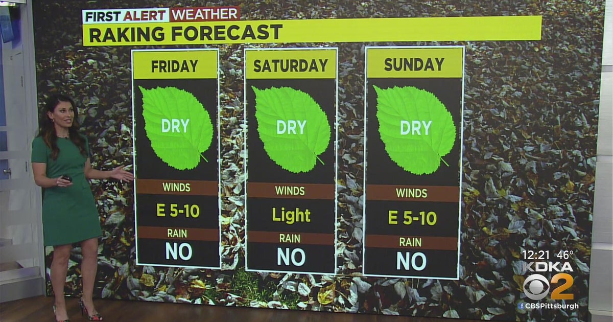 KDKA-TV Afternoon Forecast (10/28) - CBS Pittsburgh