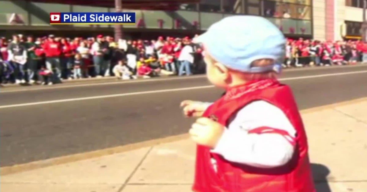 Child from viral video during Phillies 2008 parade joins CBS3 14 years ...