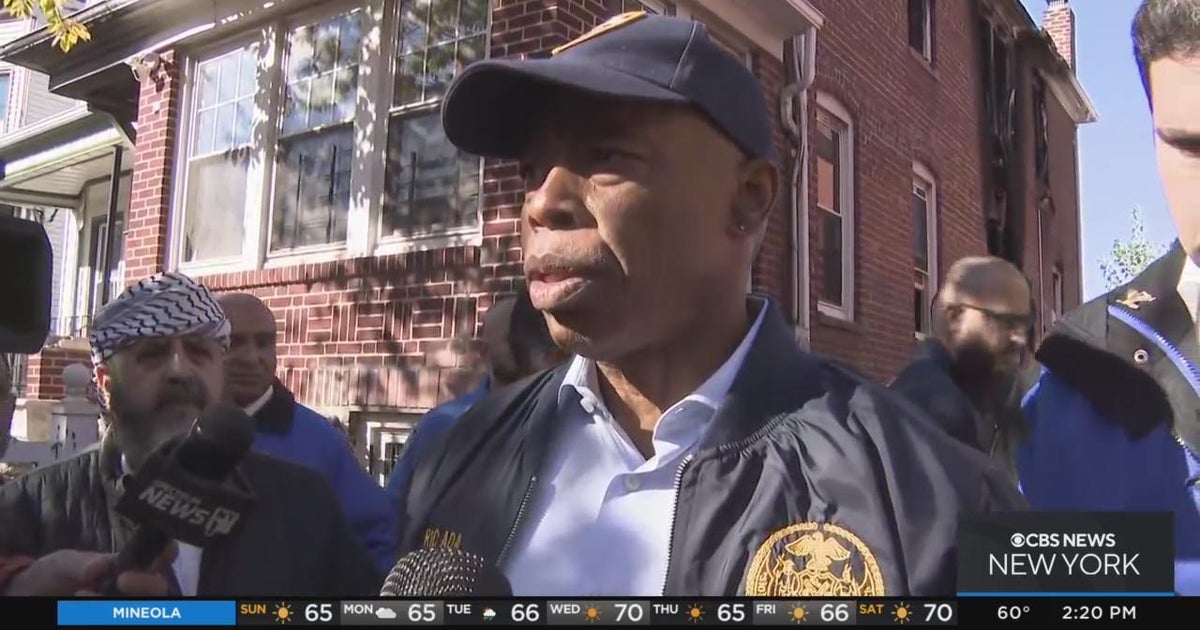 3 children, 1 adult killed in Bronx house fire, Adams says - CBS New York