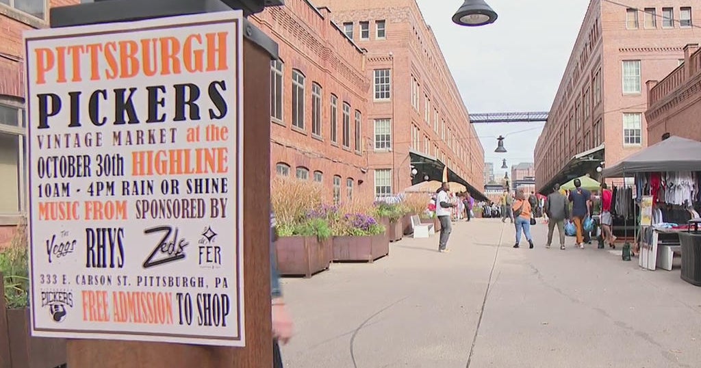 Pittsburgh Pickers Vintage Market returns to Highline - CBS Pittsburgh
