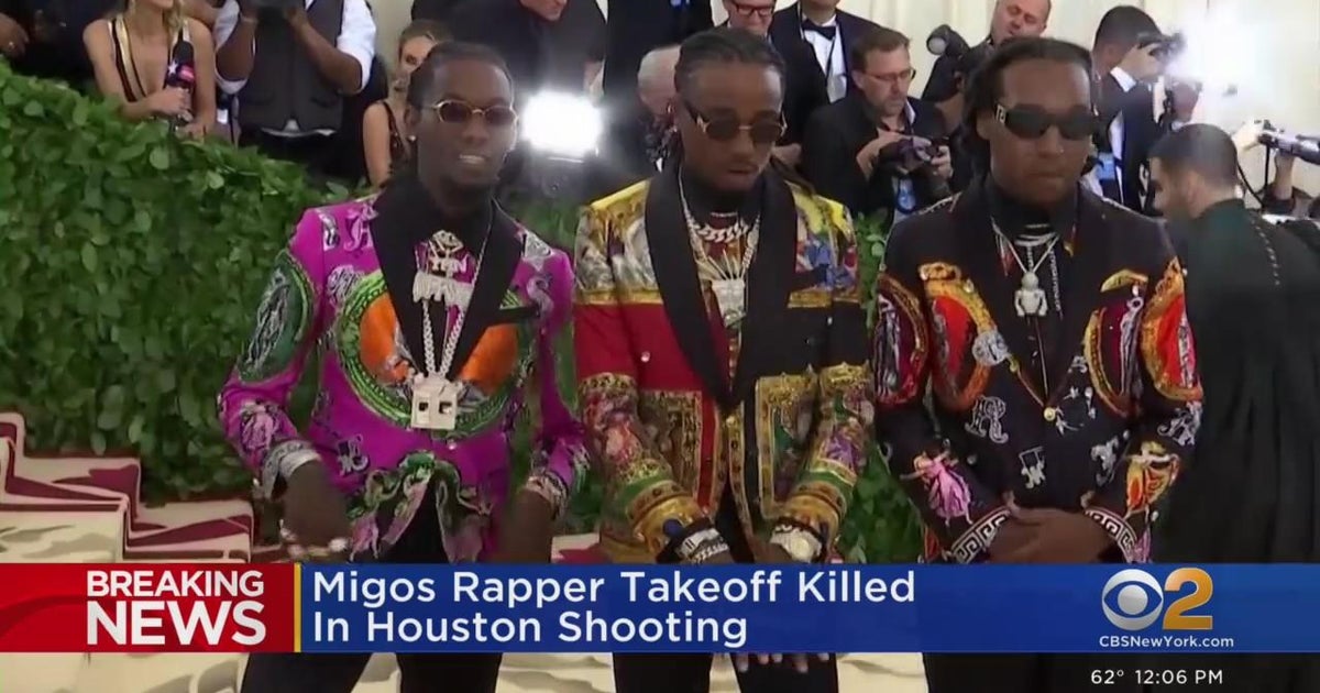Migos rapper Takeoff killed in Houston shooting - CBS New York