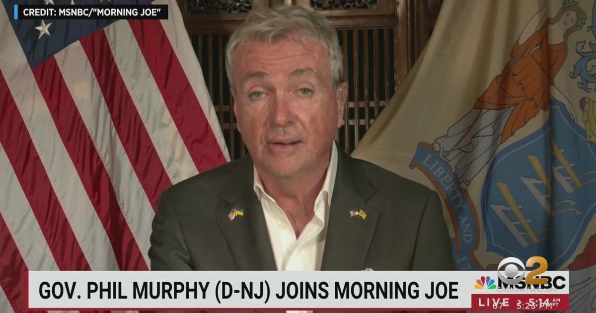Gov. Murphy talks crime concerns - CBS New York
