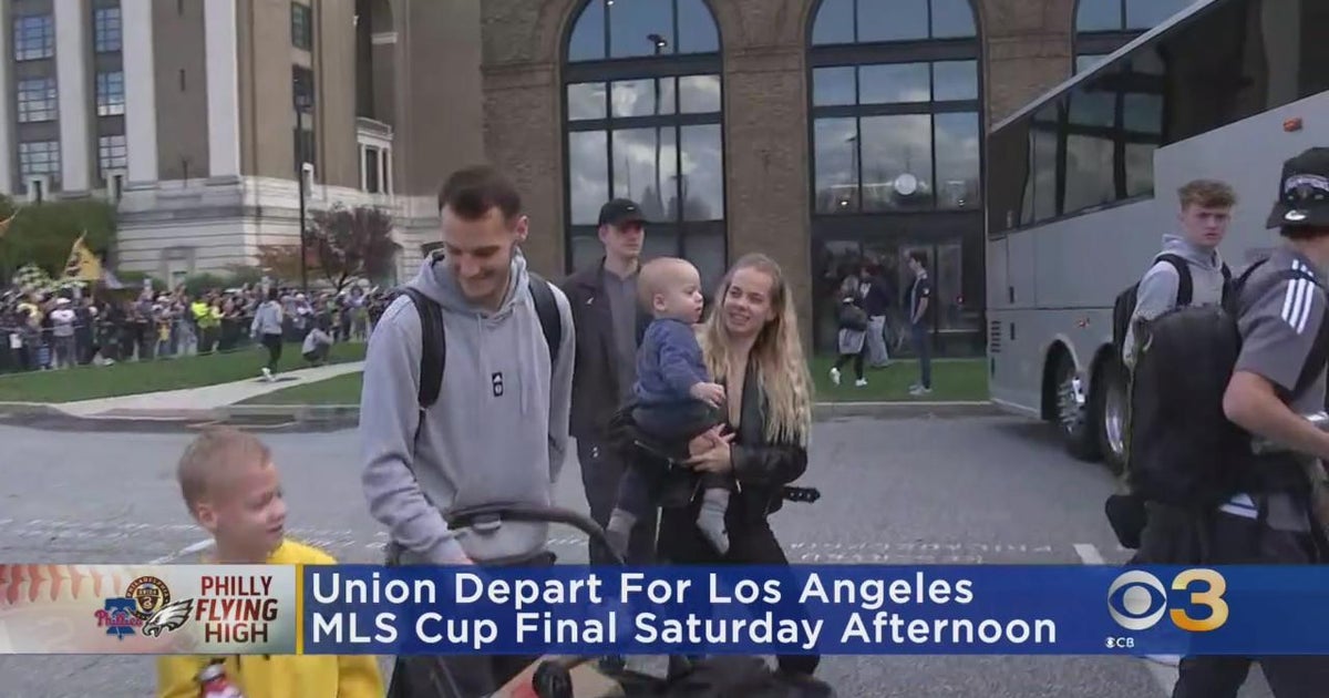 Union depart for MLS Cup Final in Los Angeles - CBS Philadelphia