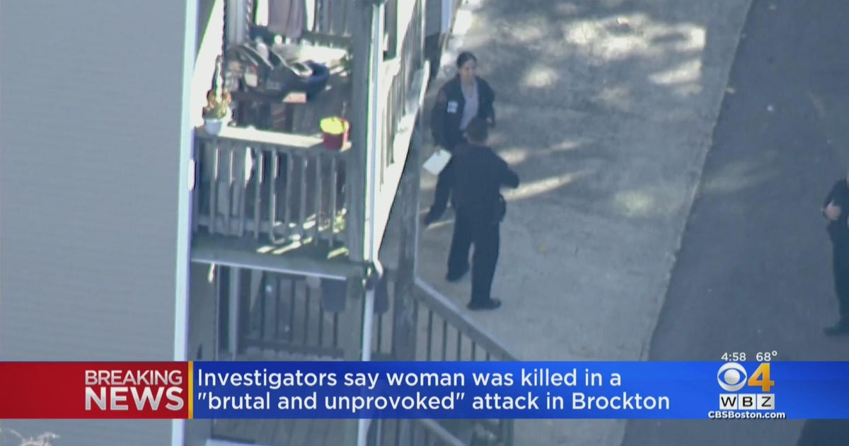 Brockton woman attacked, killed in her own driveway - CBS Boston