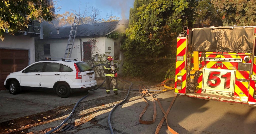 San Rafael firefighters extinguish suspicious fire at home - CBS San ...