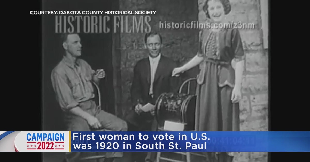 Historic century-old footage shows 1st woman to cast a vote in U.S ...