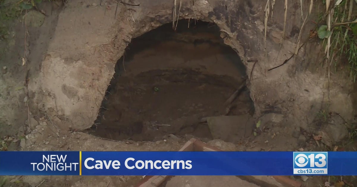 Community aims to curb caves dug by homeless along Tuolumne River - CBS ...