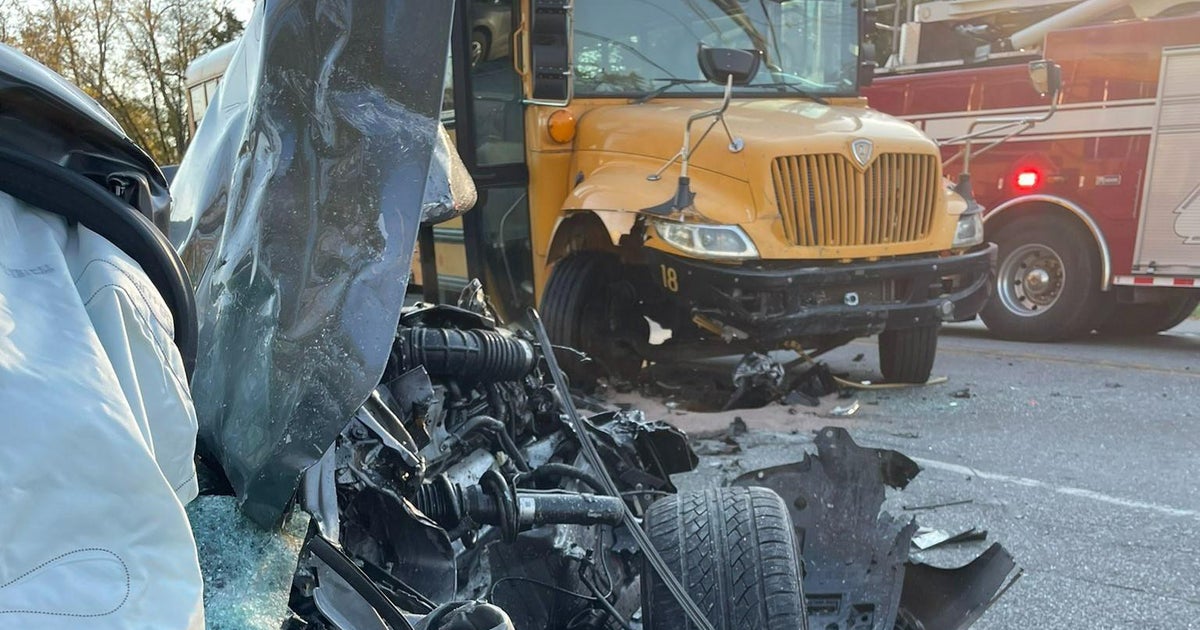 School bus crash in Hobart, Indiana, sends one person to hospital - CBS ...