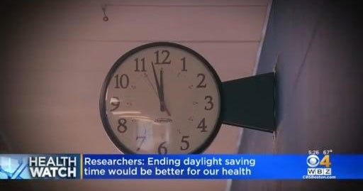 Is daylight saving time bad for our health? - CBS Boston