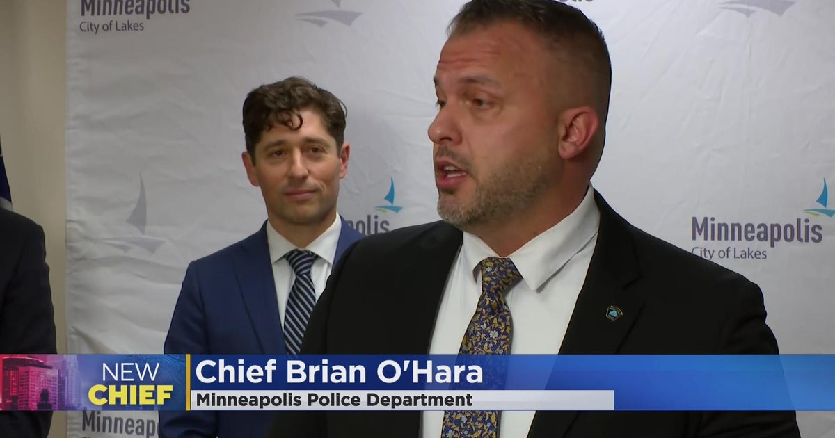 Brian O’Hara is MPD’s new police chief - CBS Minnesota