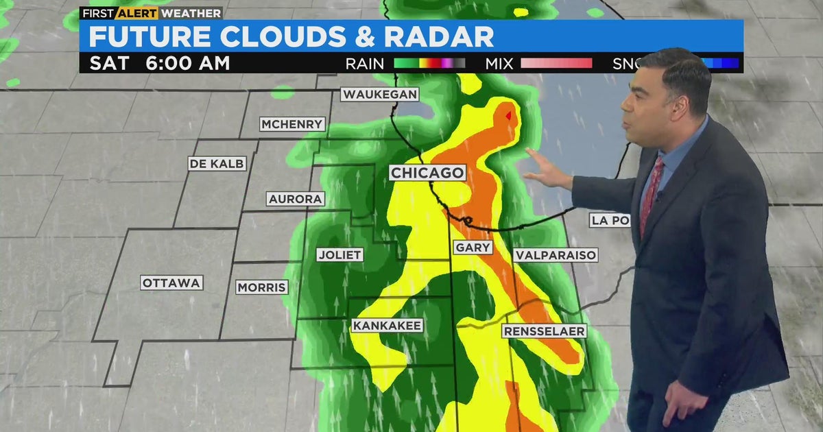 Chicago First Alert Weather: Breezy and warm Friday, rain by Saturday ...