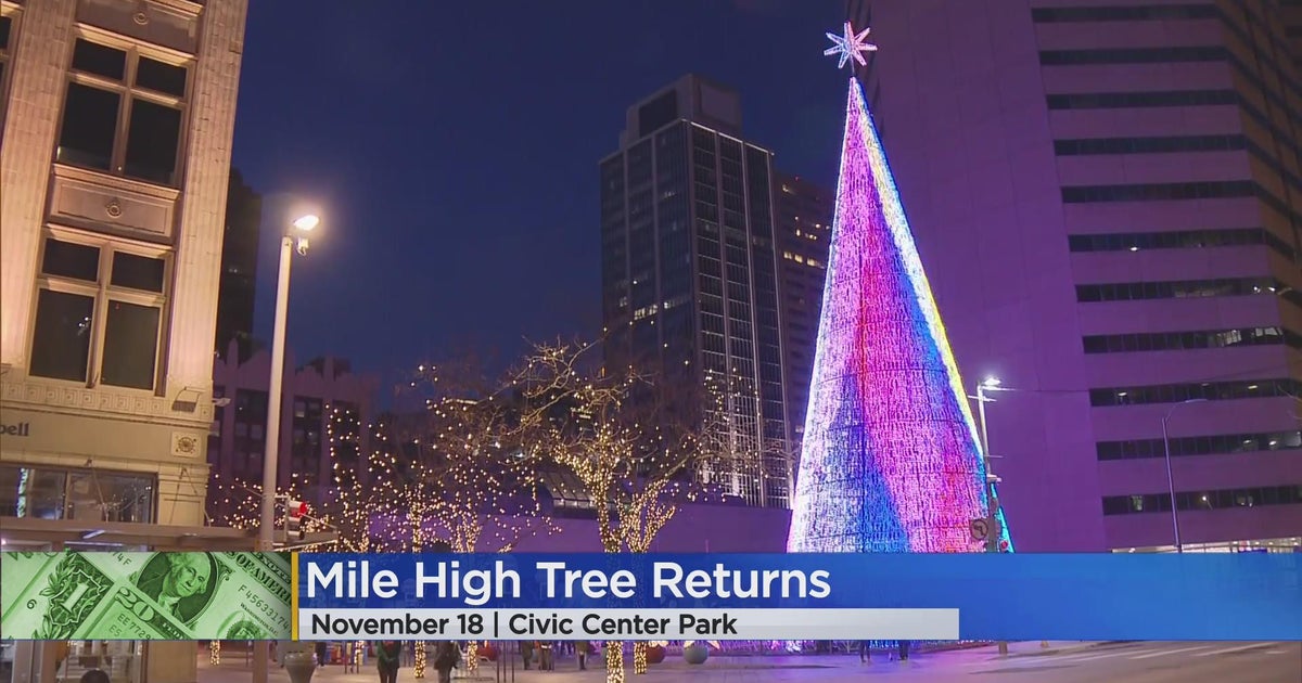 Mile High Tree returns to Denver - CBS Colorado