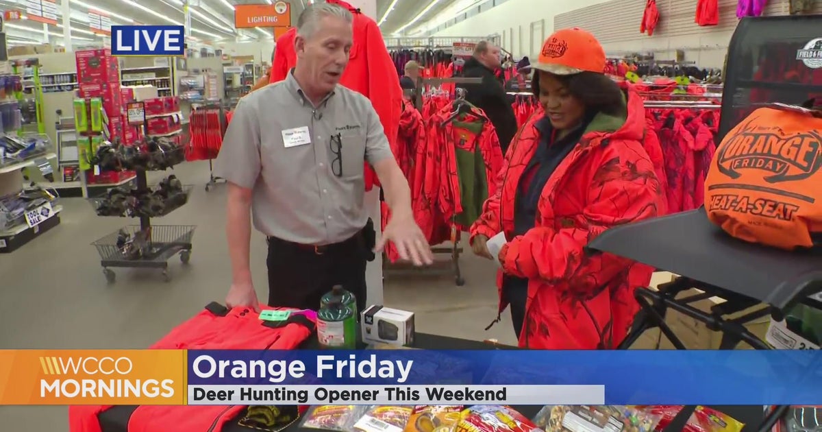 Orange Friday: Deer opener this weekend - CBS Minnesota