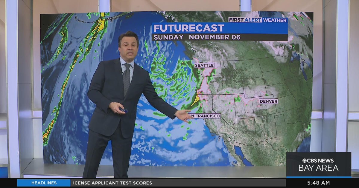 First Alert Weather forecast for Friday and the weekend - CBS San Francisco
