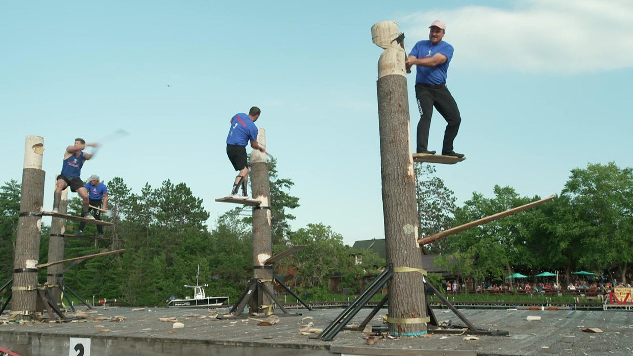 Showing off their chops at the Lumberjack World Championships - CBS News