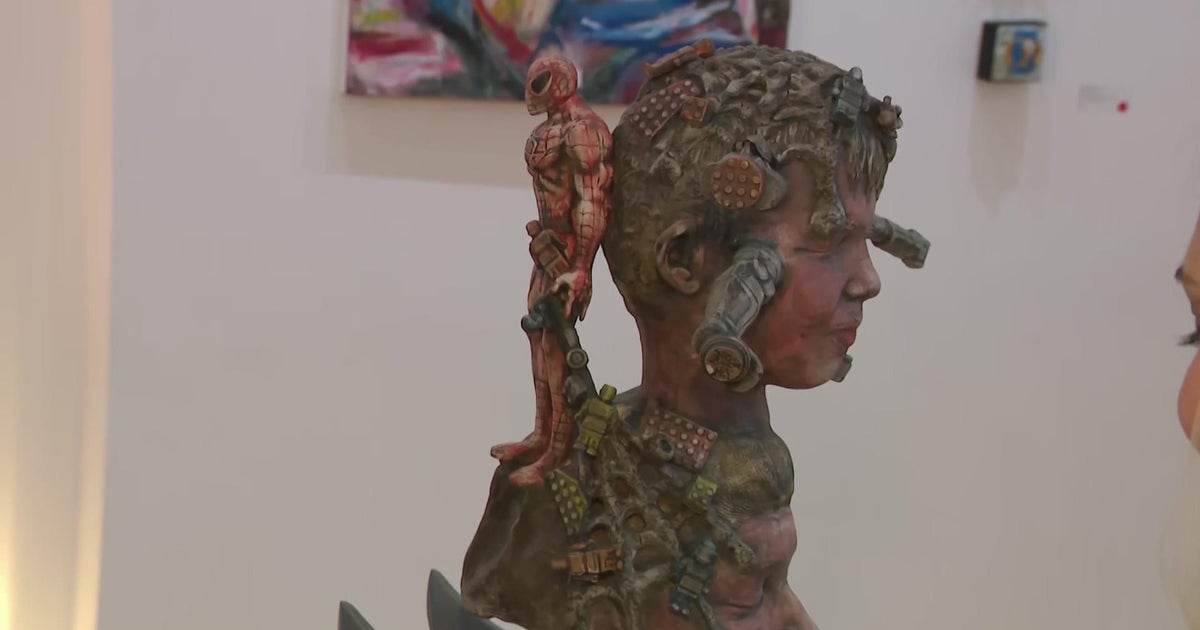 Interact art show highlights artists with disabilities - CBS Minnesota