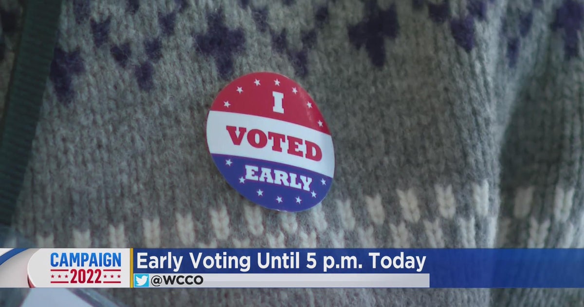You can still vote early -- here's how - CBS Minnesota