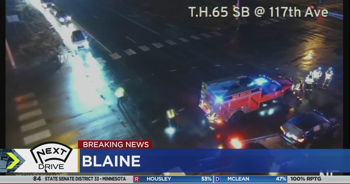 NEXT Drive: Crash with injuries backs up traffic in Blaine - CBS Minnesota