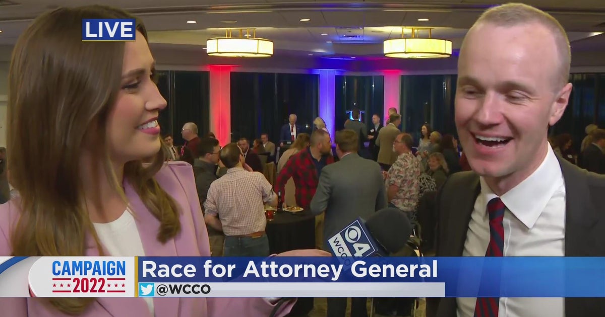AG candidate Jim Schultz speaks to WCCO as polls close - CBS Minnesota