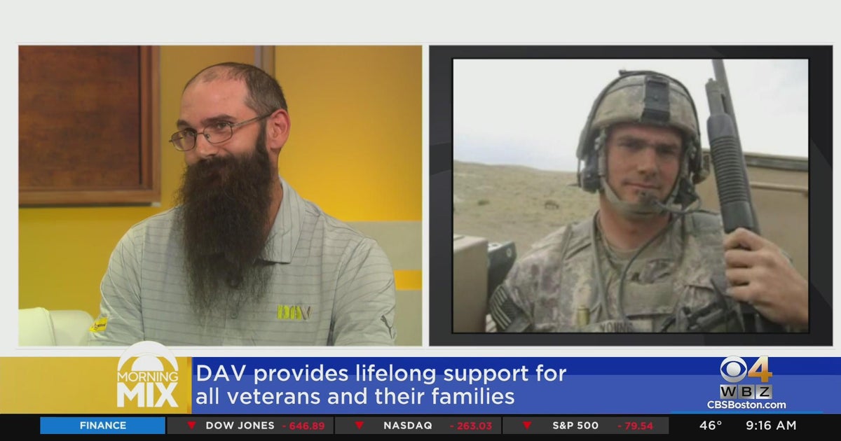 Army Veteran Jeffrey Young shares how DAV impacted his life - CBS Boston