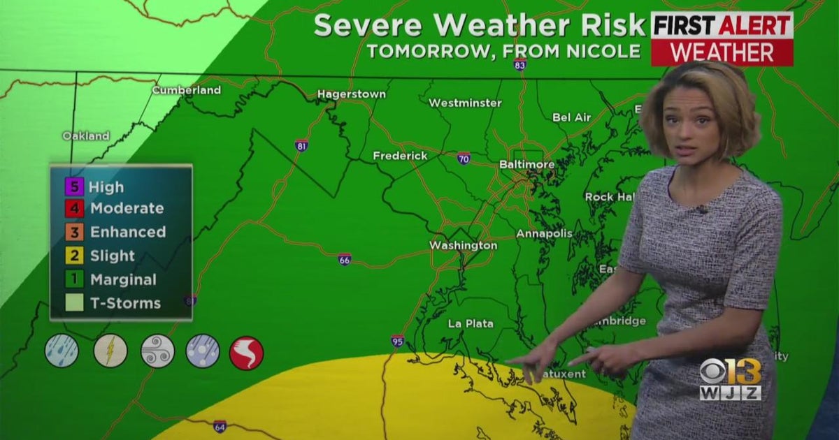 Meteorologist Abigail Degler has your Thursday afternoon forecast - CBS Baltimore
