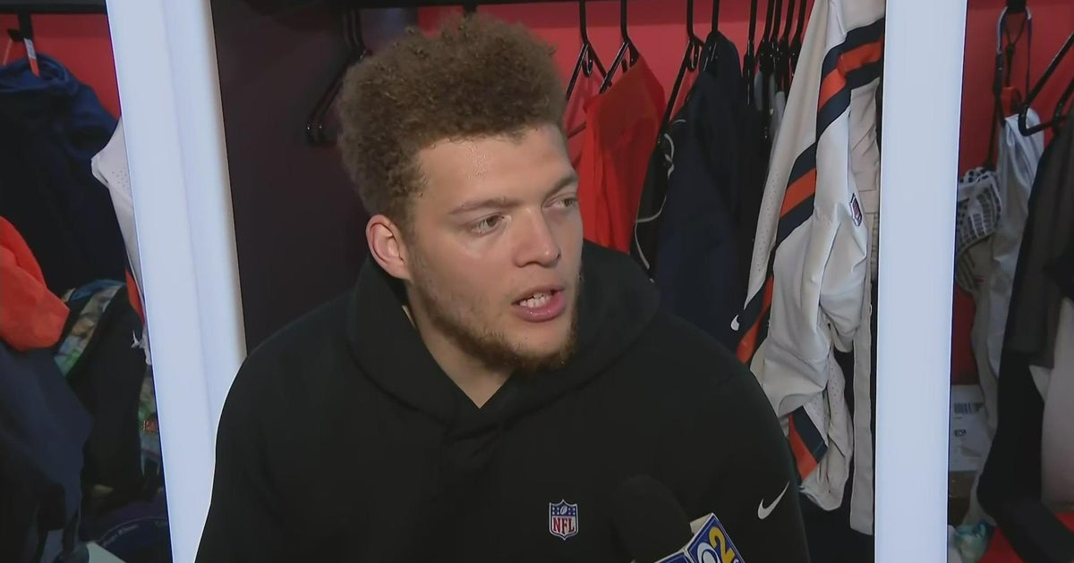 One-on-one with Chicago Bears lineman Teven Jenkins - CBS Chicago