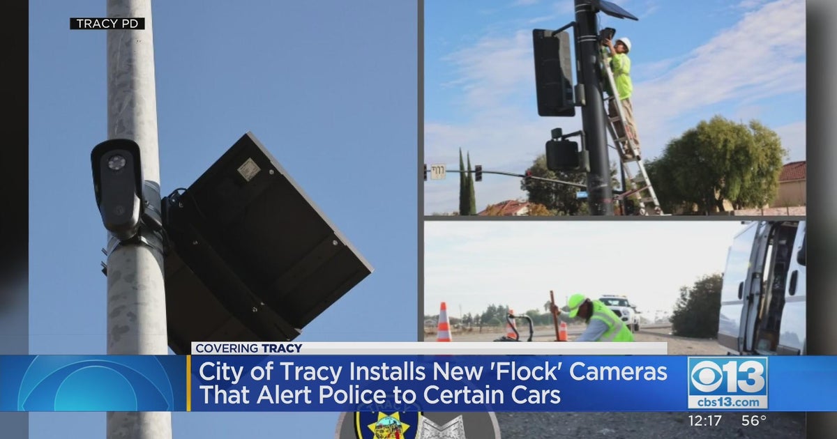 City of Tracy installs new flock cameras - CBS Sacramento